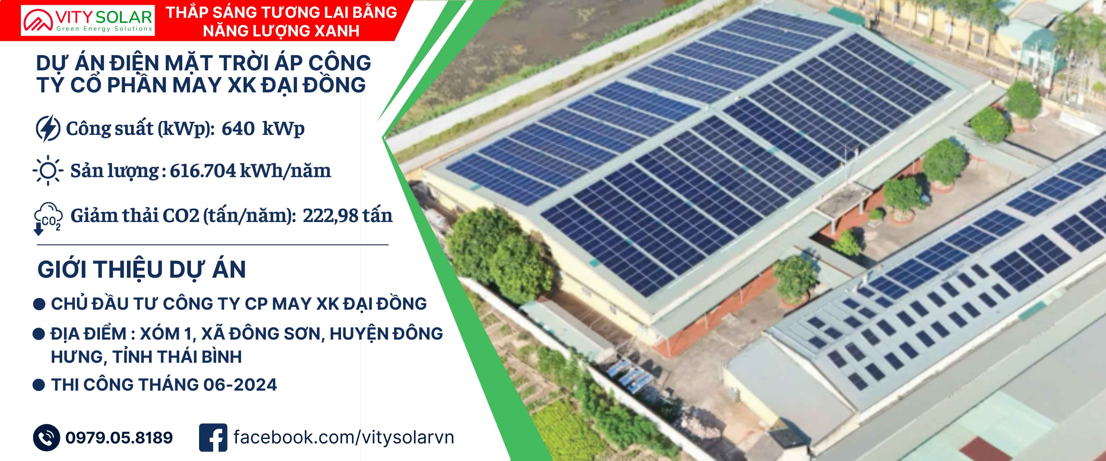 CÔNG TY CỔ PHẦN NĂNG LƯỢNG XANH VITY SOLAR